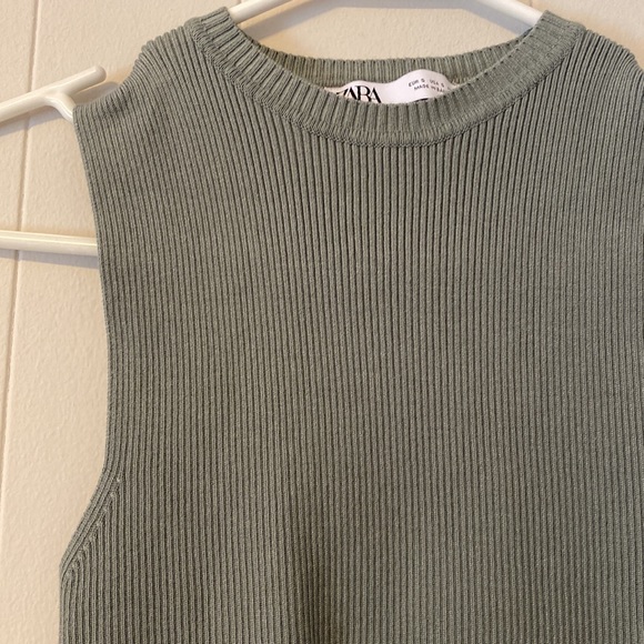 Zara | Tops | Zara Ribbed Tank Top | Poshmark